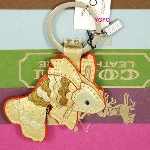 Coach | Accessories | Coach Keychain Koi Fish Good Luck | Poshmark